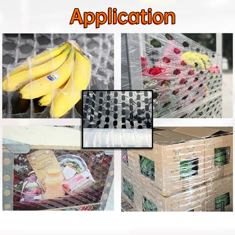 Macroperforated Stretch Wrap Breathable Film Pe Film With Hole for ...