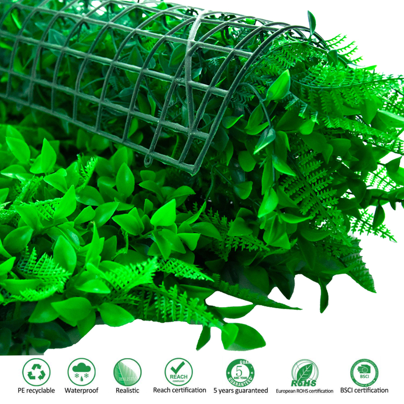 Garden Supplies Artificial Grass Wall Panels Plastic Greenery Plant ...