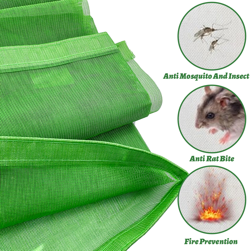 PVC Fireproof Retardant Mesh Sheets Construction Building Fireproof ...